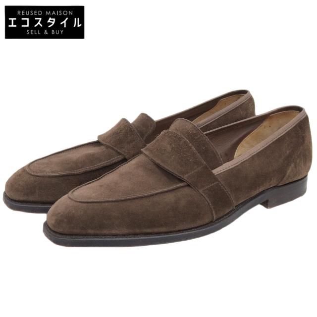 e Cleverley ジョージクレバリー シューズ 7 1/2E ダークブラウン メンズ