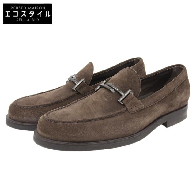 TODS トッズ シューズ 7 ダークブラウン メンズ