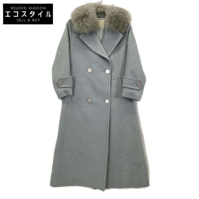 GRACE CONTINENTAL グレースコンチネンタル コート 36 ライトブルー レディース