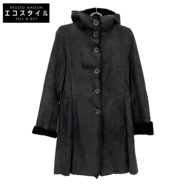 NORTH BEACH ノースビーチ コート 55 ブラック レディース