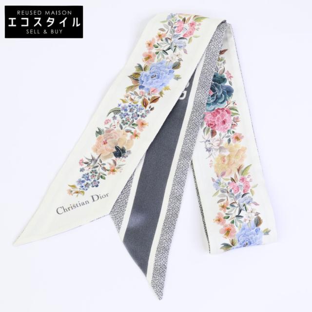 DIOR ディオール スカーフ マルチカラー/ホワイト/グレー レディース