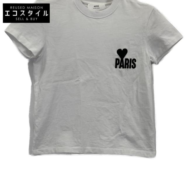AMI PARIS アミパリス トップス XXS ホワイト レディース