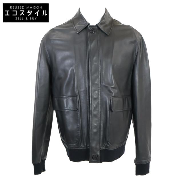 LOEWE ロエベ ジャケット 48 ブラック メンズ