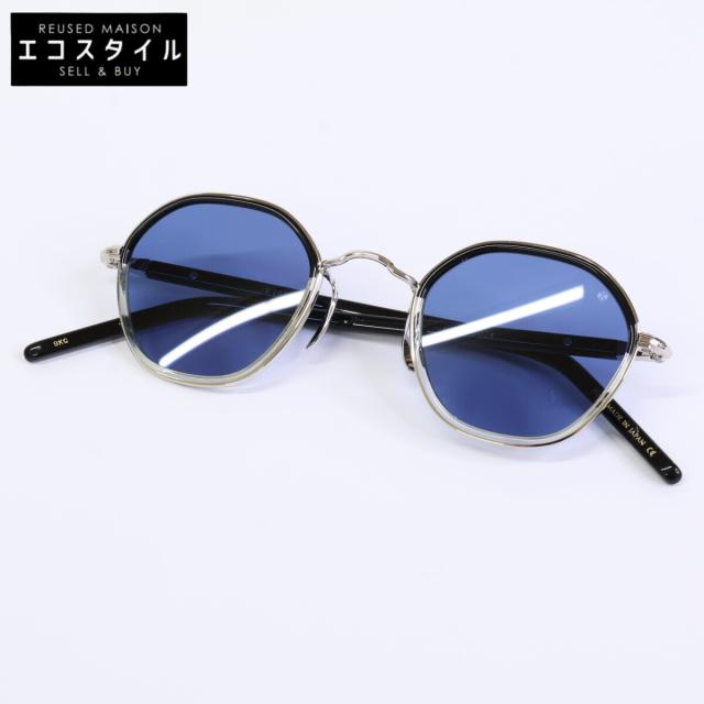 ayame アヤメ サングラス 46□24 ブラッククリア/ミッドナイトブルー