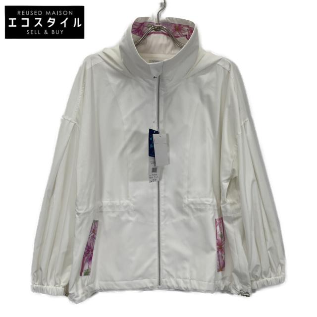 LEONARD レオナール ジャケット 42 ホワイト レディース