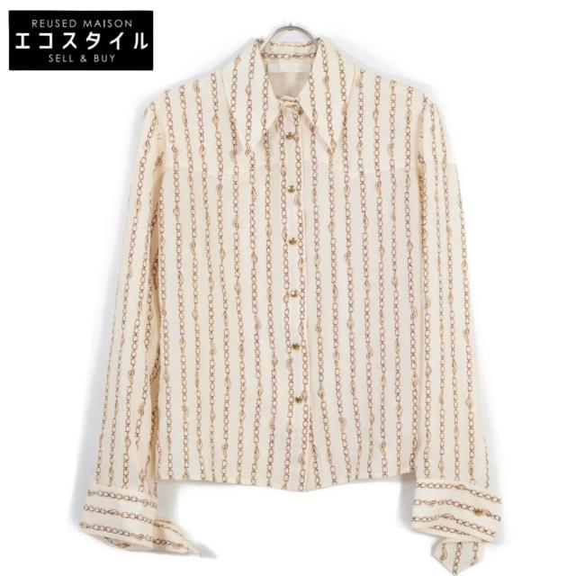 CHLOE クロエ トップス 34 ベージュ レディース