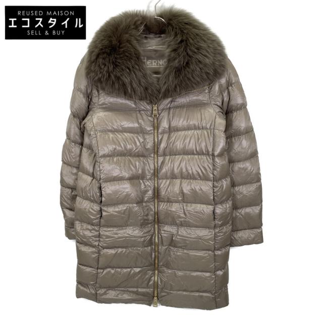 HERNO ヘルノ コート ベージュ 46 レディース
