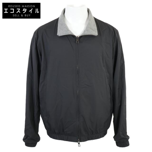 Loro Piana ロロピアーナ ジャケット 52 ブラック/グレー メンズ