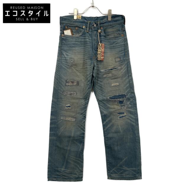 RRL ダブルアールエル ボトムス 29×30 ブルー メンズ