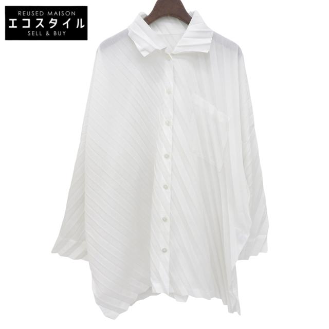 me ミー/イッセイミヤケ トップス — ホワイト レディース