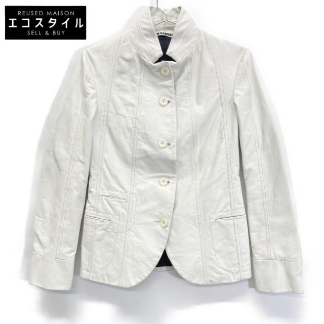 JIL SANDER ジルサンダー ジャケット 38 ホワイト レディース