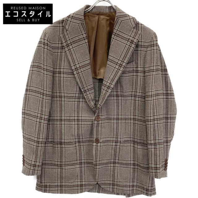 Luca　Grassia ルカグラシア ジャケット 48 ブラウン メンズ