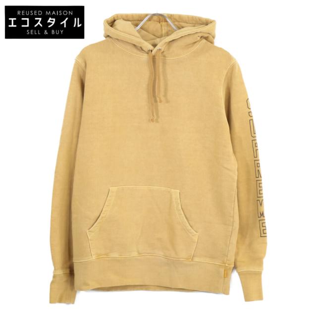 Supreme シュプリーム トップス S イエロー メンズ