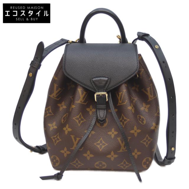 LOUIS VUITTON ルイヴィトン リュック バックパック ブラウン/ブラック レディース