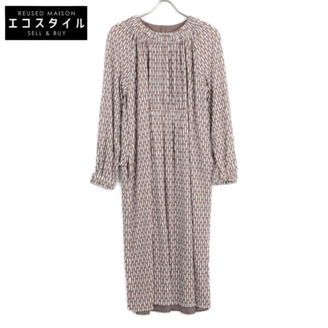 Mila Schoen ミラショーン ワンピース 44 ブラウン レディース