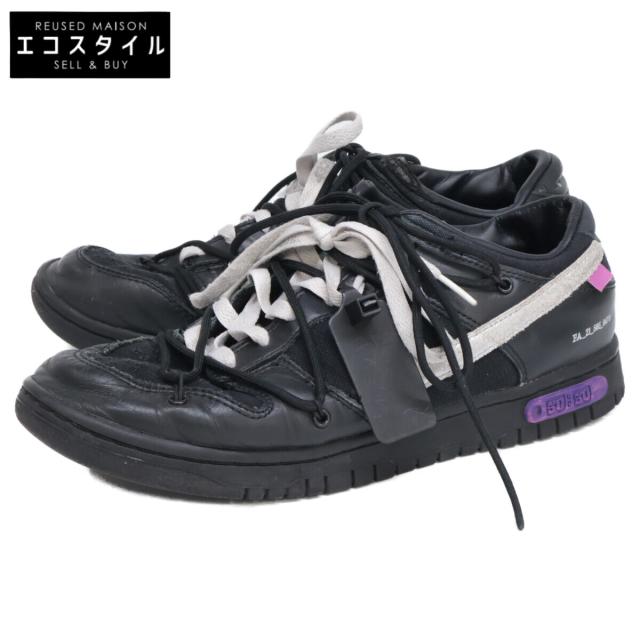 OFF-WHITE オフホワイト シューズ 27.5 BLACK/LLIC SILVER-BLACK メンズ