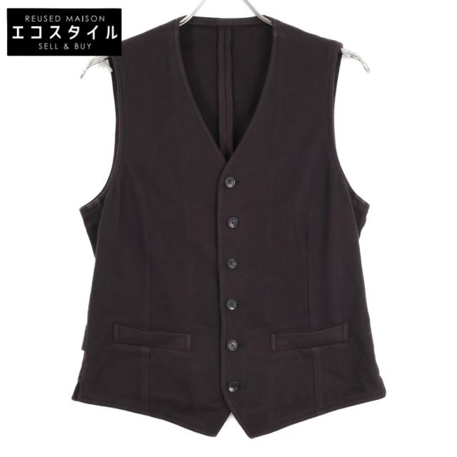 LARDINI ラルディーニ ベスト 44 ブラウン メンズ