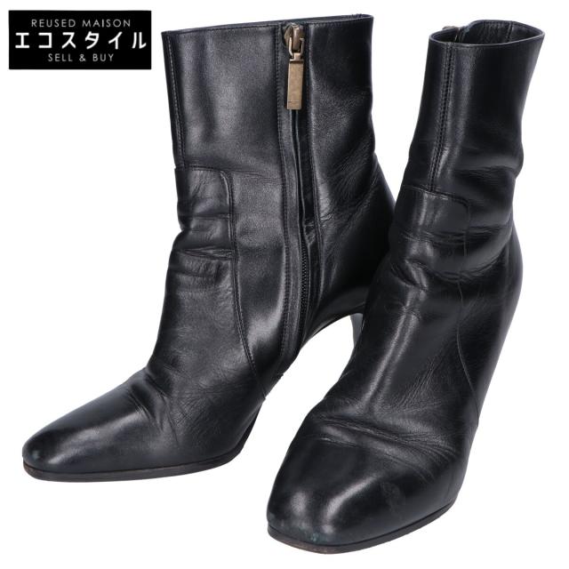 SAINT LAURENT PARIS サンローランパリ シューズ 38 ブラック レディース