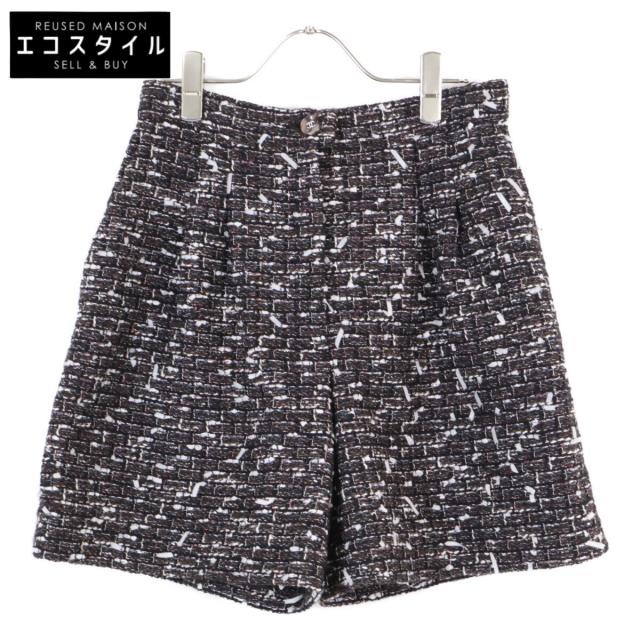 CHANEL シャネル ボトムス 36 ダークブラウン レディース