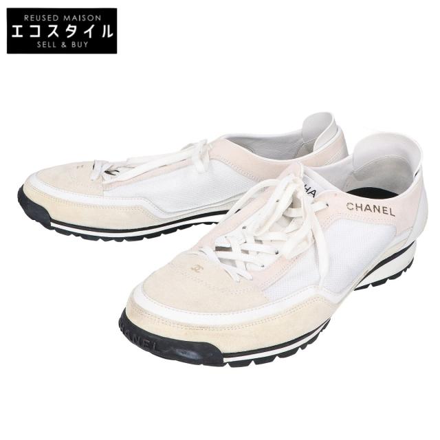 CHANEL シャネル シューズ 43 ホワイト メンズ