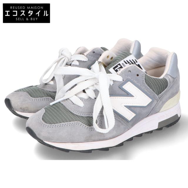 NEW BALANCE ニューバランス シューズ US5 1/2 グレー レディース