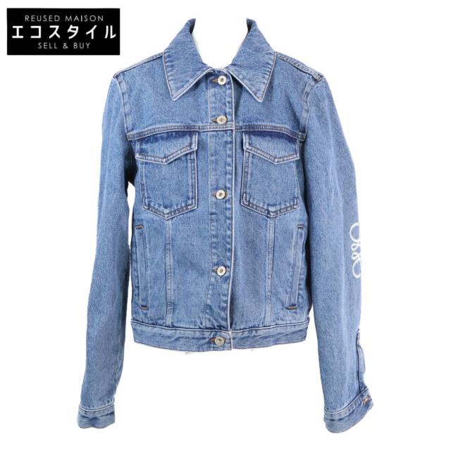 LOEWE ロエベ ジャケット 40 ライトブルー レディース