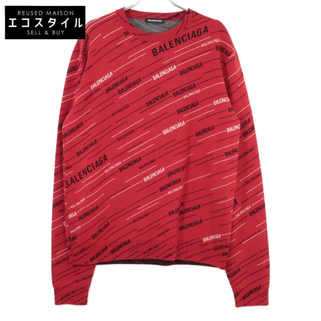 BALENCIAGA バレンシアガ トップス M レッド メンズ
