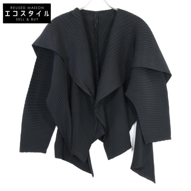 ISSEY MIYAKE イッセイミヤケ トップス 2 ブラック レディース