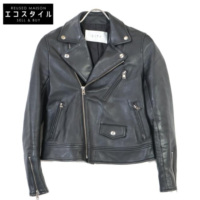 CITY シティ ジャケット O ブラック レディース