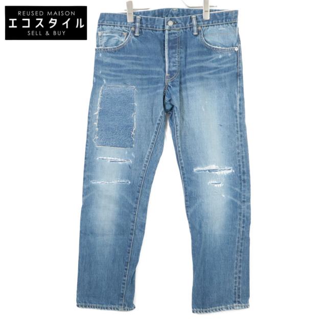 VISVIM ビズビム ボトムス W36 ブルー メンズ