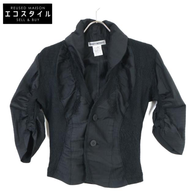 ISSEY MIYAKE イッセイミヤケ ジャケット 2 ブラック レディース