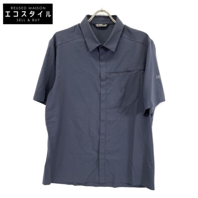 ARCTERYX アークテリクス トップス Ｌ ネイビー メンズ