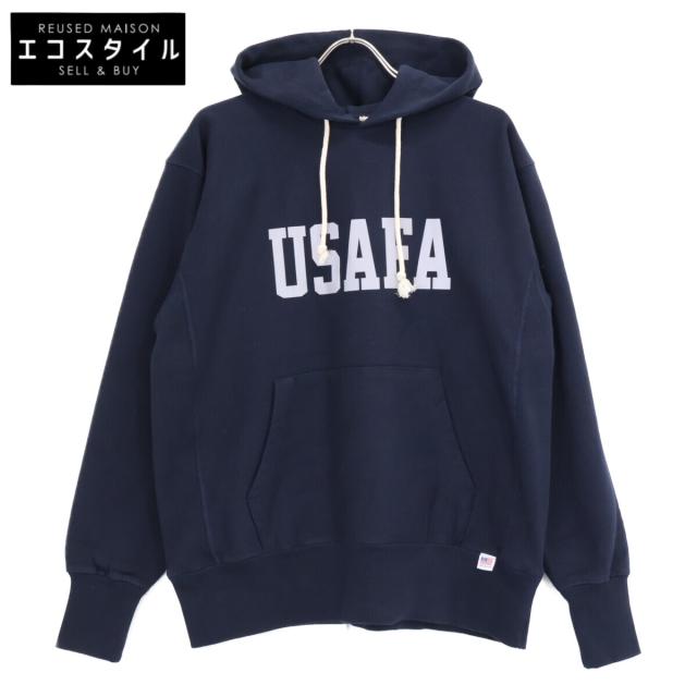 HOUSTON ヒューストン トップス M ネイビー メンズ