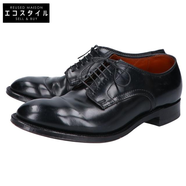 Alden オールデン シューズ 7 1/2D ブラック メンズ