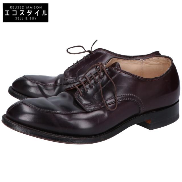 Alden オールデン シューズ 7 1/2D バーガンディ メンズ