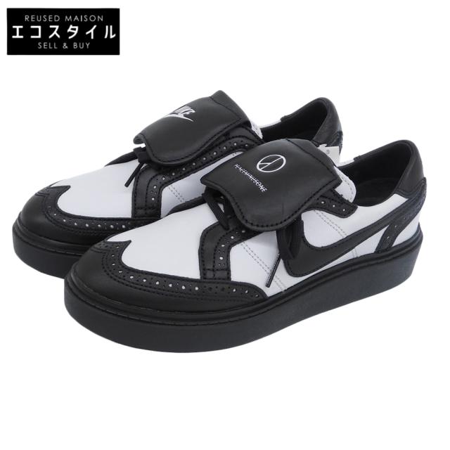 NIKE ナイキ シューズ 7.5(US) ホワイト×ブラック メンズ