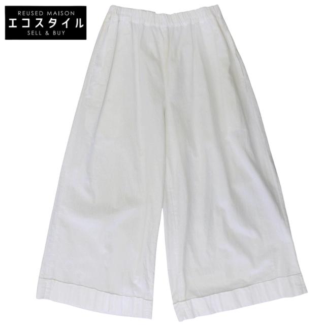 BLACKCOMMEdesGARCONS ブラックコムデギャルソン ボトムス S ホワイト レディース