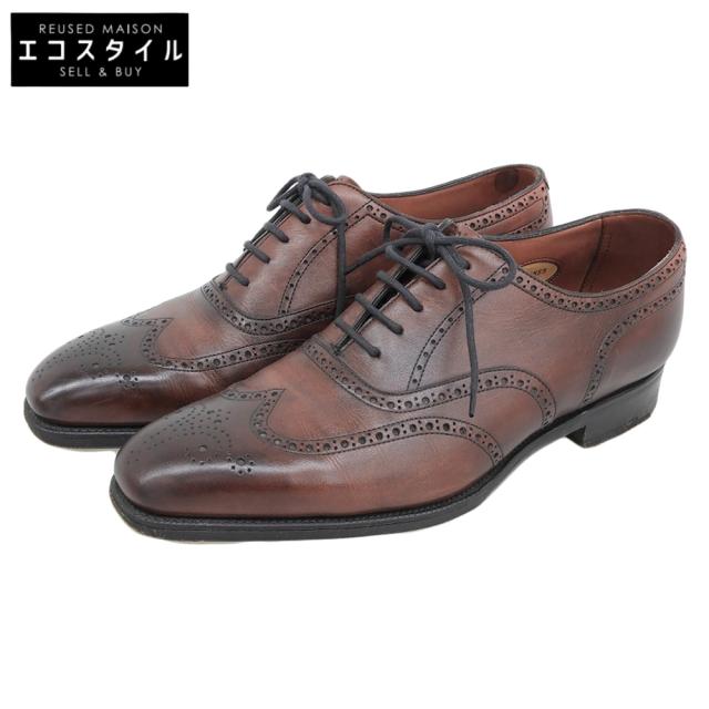 Edward Green エドワードグリーン シューズ 5.5 バーガンディ メンズ