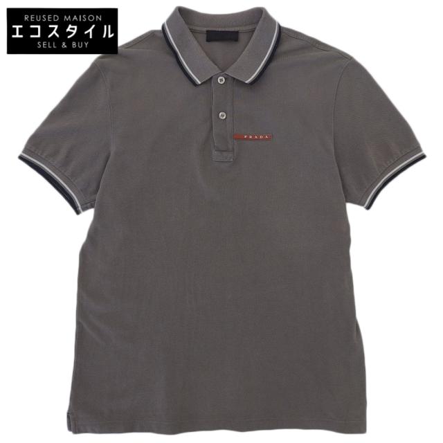 PRADA SPORT プラダスポーツ トップス M グレー メンズ