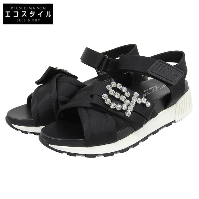 Sergio Rossi セルジオロッシ シューズ 38 ブラック レディース