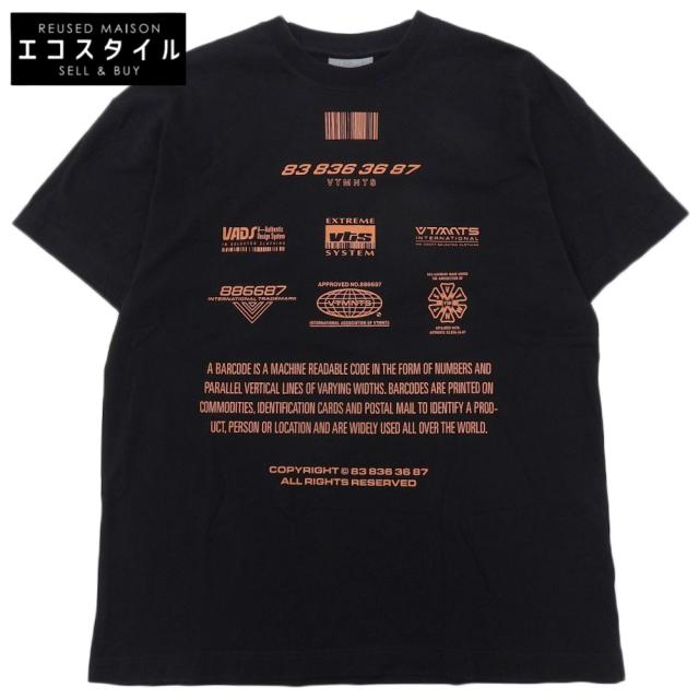 VTMNTS ブイティーエムエヌティーエス トップス S ブラック メンズ