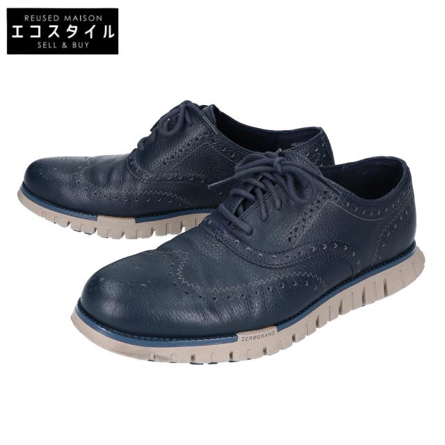 Cole Haan コールハーン シューズ 8M ネイビー メンズ