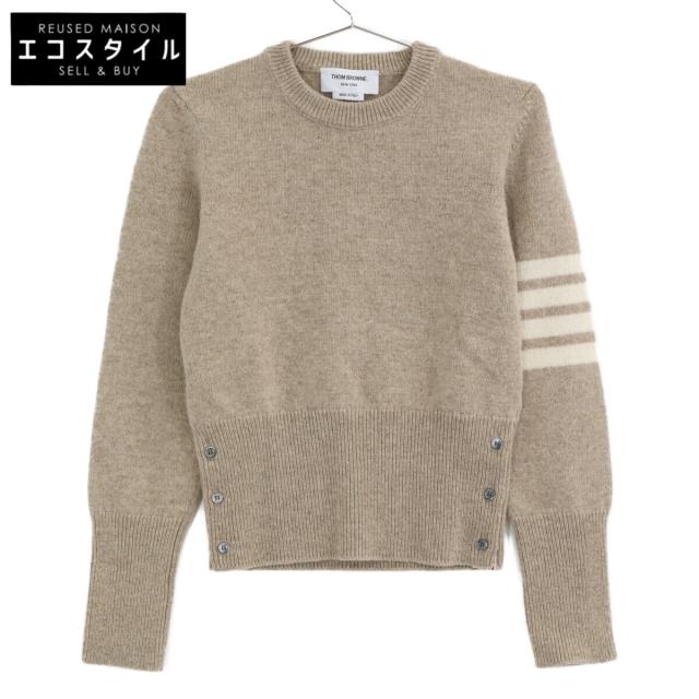 THOM BROWNE トムブラウン トップス 38 ベージュ レディース
