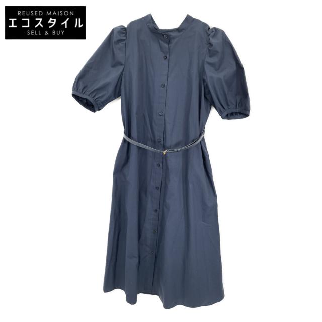 BLUE LABEL CRESTBRIDGE ブルーレーベルクレストブリッジ ワンピース 36 ネイビー レディース