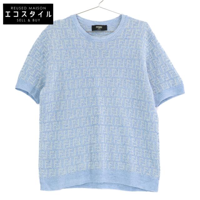 FENDI フェンディ トップス 50 ライトブルー メンズ
