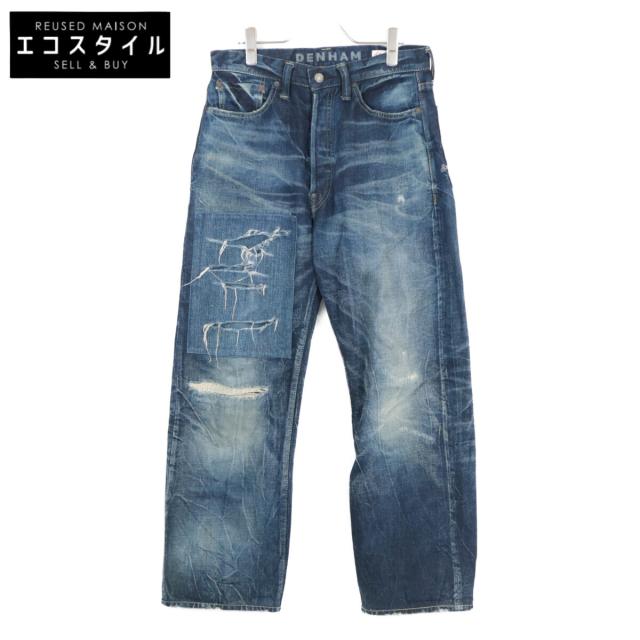 DENHAM デンハム ボトムス W28L32 インディゴ メンズ