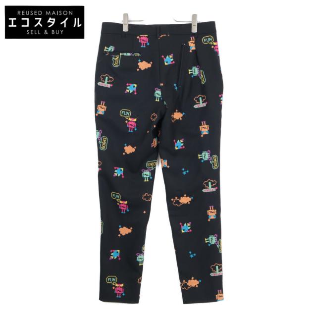 COMMEdesGARCONS HOMME PLUS コムデギャルソンオムプリュス ボトムス S ブラック メンズ