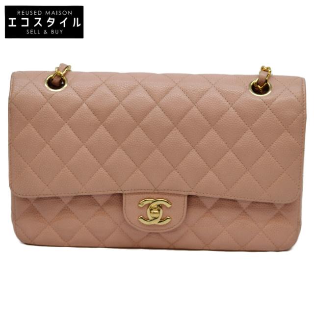 CHANEL シャネル ショルダーバッグ ピンク/GD金具 レディース