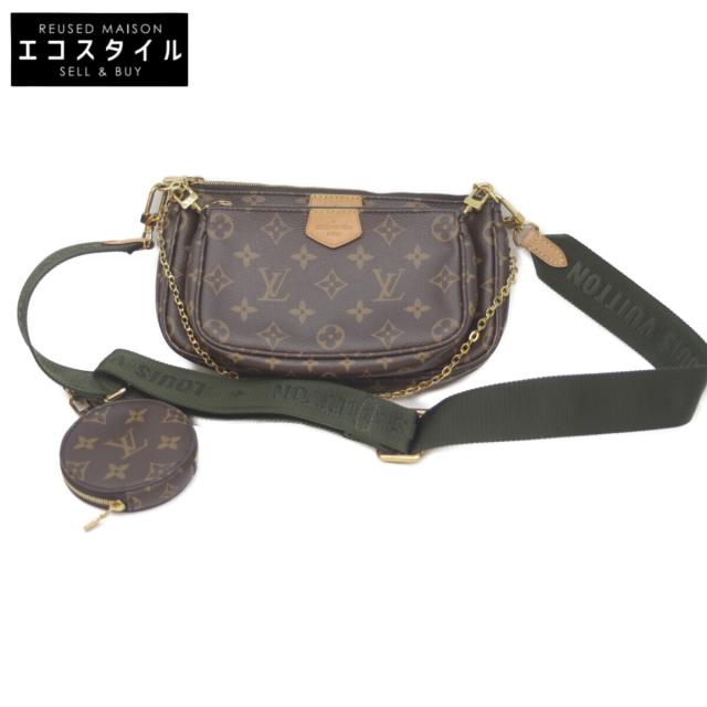 LOUIS VUITTON ルイヴィトン ショルダーバッグ ブラウン/カーキ レディース