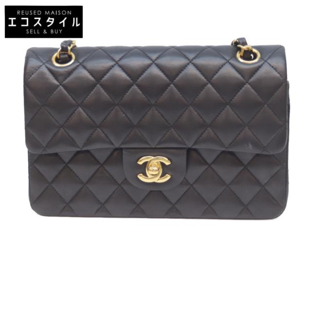 CHANEL シャネル ショルダーバッグ ブラック/GD金具 レディース